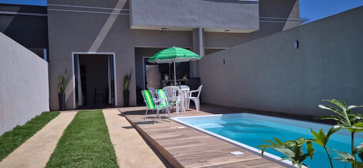 Casa C/piscina E Ar Na Praia Coroados Guaratuba - Guaratuba
