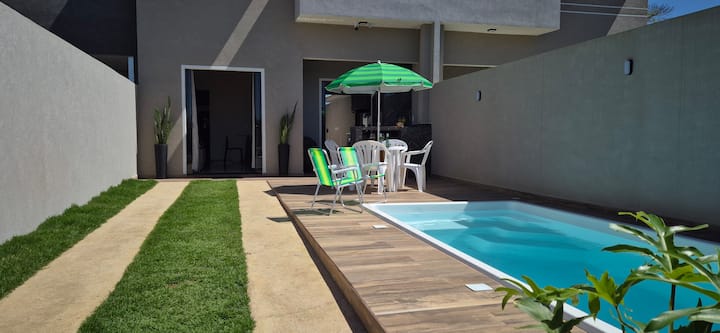 Casa C/piscina E Ar Na Praia Coroados Guaratuba - Guaratuba