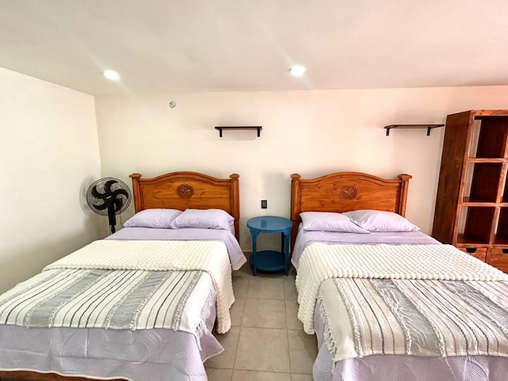 Estudio Privado Familiar Céntrico | Todo Incluido - Puebla