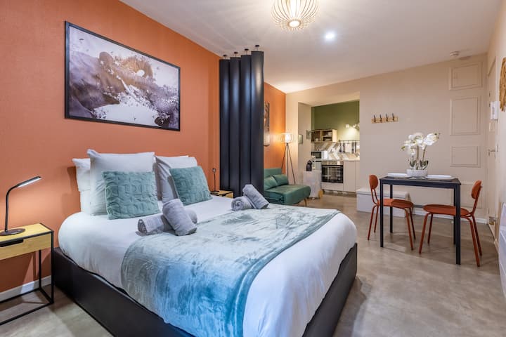 Elehouse : Studio Avec Terrasse Au Cœur De Riom - Riom