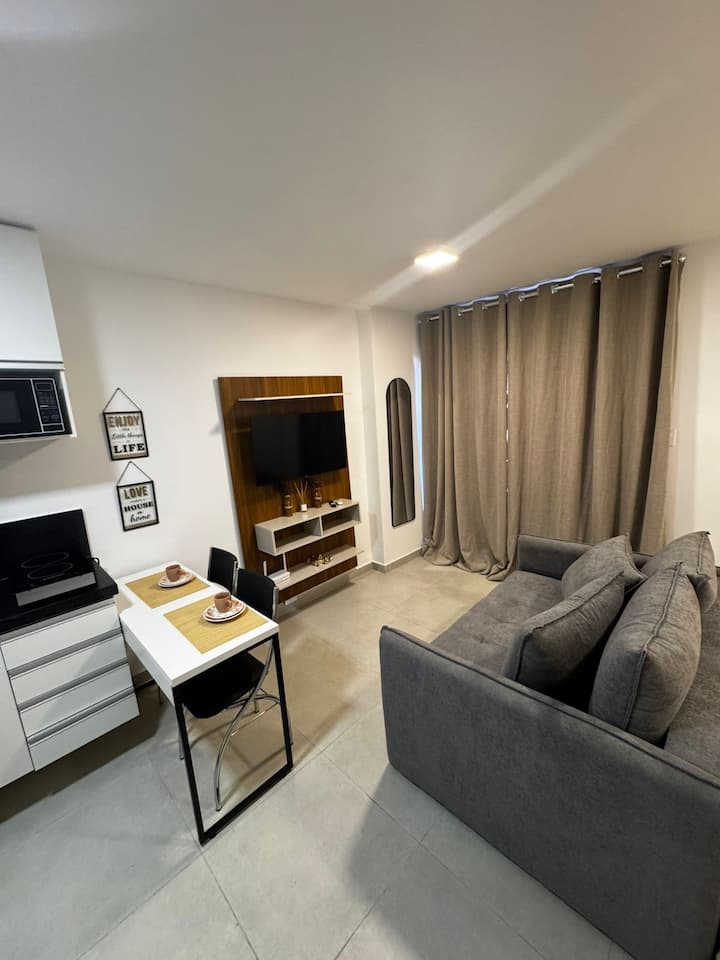 Studio In/ar Condicionado/wi-fi/segurança E Lazer - Juiz de Fora