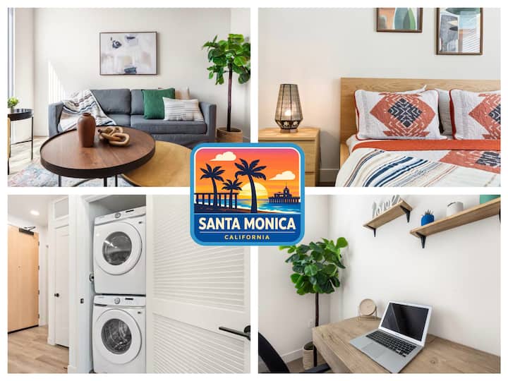 5 Star 1br Apartment W/ Free Parking & Fast Wifi - Santa Monica, CA