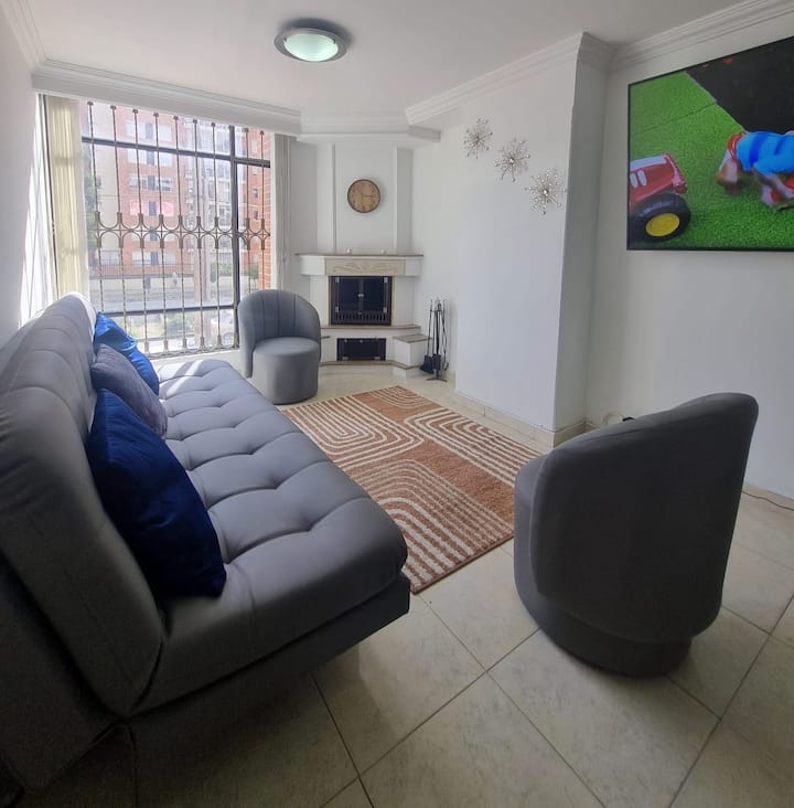 Apartamento Cómodo A 15 Minutos Del Aeropuerto - Bogota