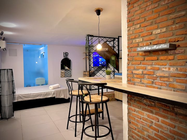 Loft Tipo Industrial, En Zona Colonial Muy Central - Barranquilla
