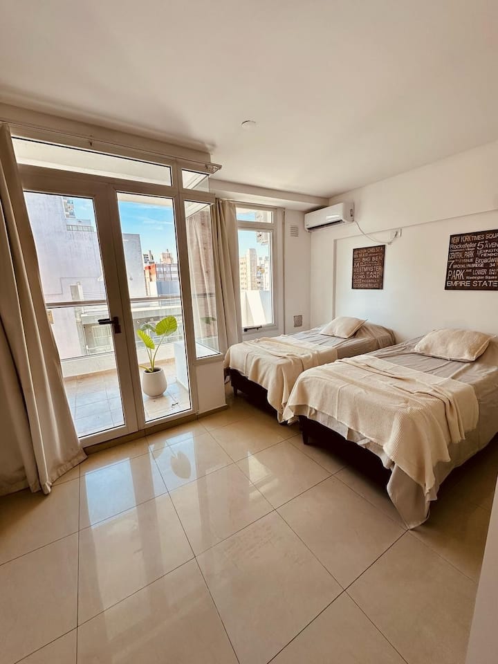 8 B Loft Hermoso, Luminoso Con Cochera - ロサリオ