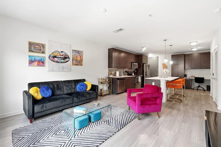 Modern 1br | Walk To Beltline | Free Parking - Atlanta, GA