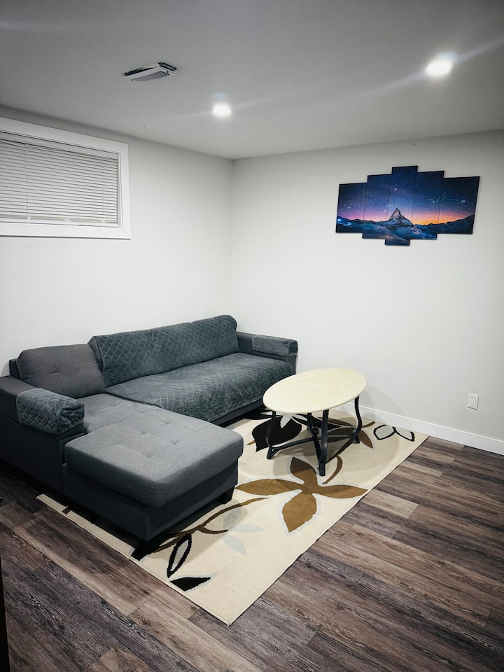 Your Home Away From Home | Spacious 2br Basement” - Airdrie
