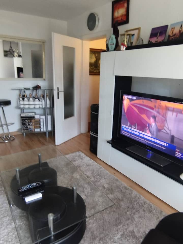 Appartement Chic, Chambre Salon. - Schiltigheim