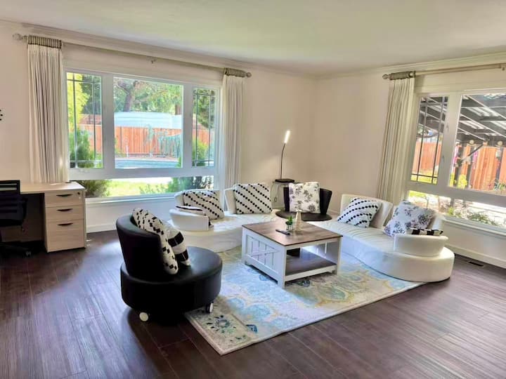 Bbq|4br&2ba|central Heater|garage Parking - Atherton, CA