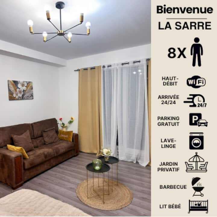 Appartement T3 Jardin Privatif/parking Gratuit - Aubière