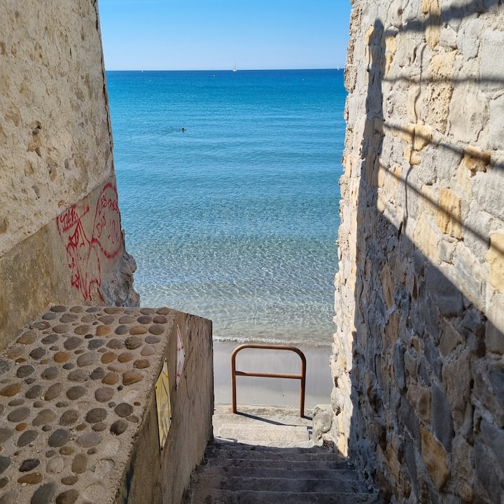 Appartement Les Pieds Dans L’eau – Plage à 1 Min - Saint-Cyr-sur-Mer