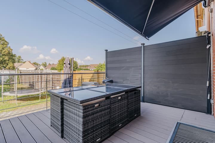 Maison Lingo - Salle Cinéma, Trampoline, Bbq - Bischheim