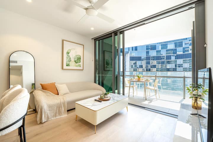 Queens Wharf City Charm W/ Balcony Views - Lv 15 - Brisbane