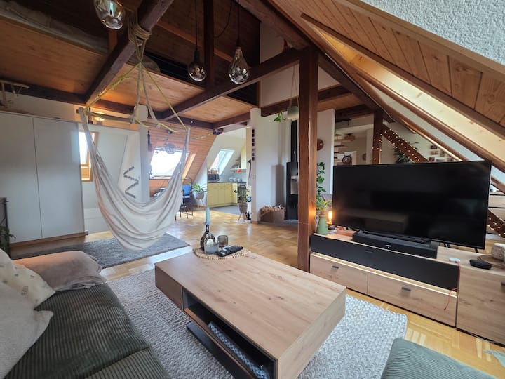 Cozy City Loft In The Heart Of Bern With Fireplace - Berne