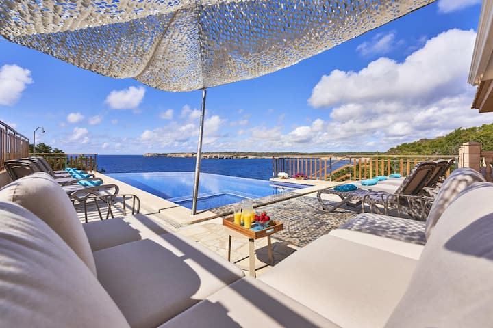 Ses Penyes: Charmante Finca Mit Pool & Meerblick - Cala d’Or
