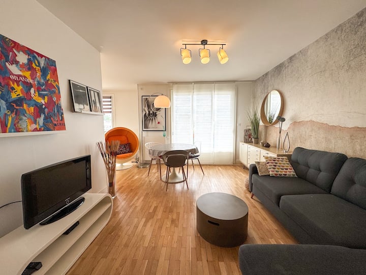 Le Couturier -Eurexpo/lyon/hôpitaux/balcon/parking - Lyon