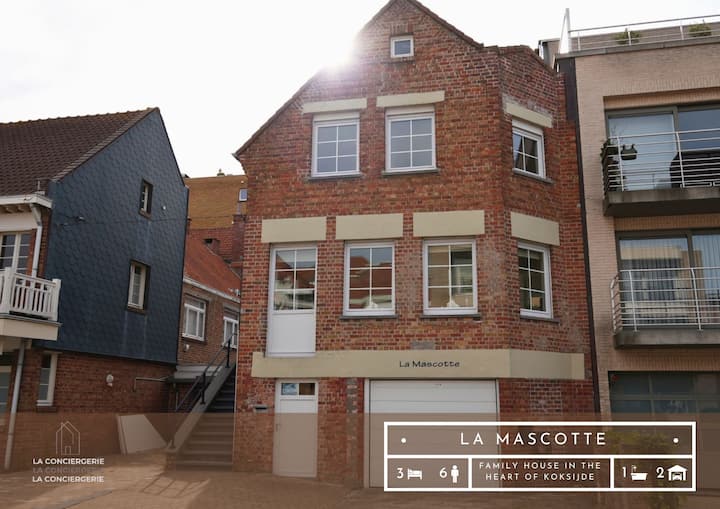 Maison Familiale Pour 6 Personnes Avec Parking - Coxyde