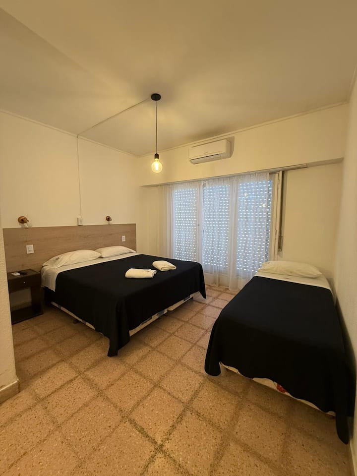 Habitacion Para 3 - Mar del Plata