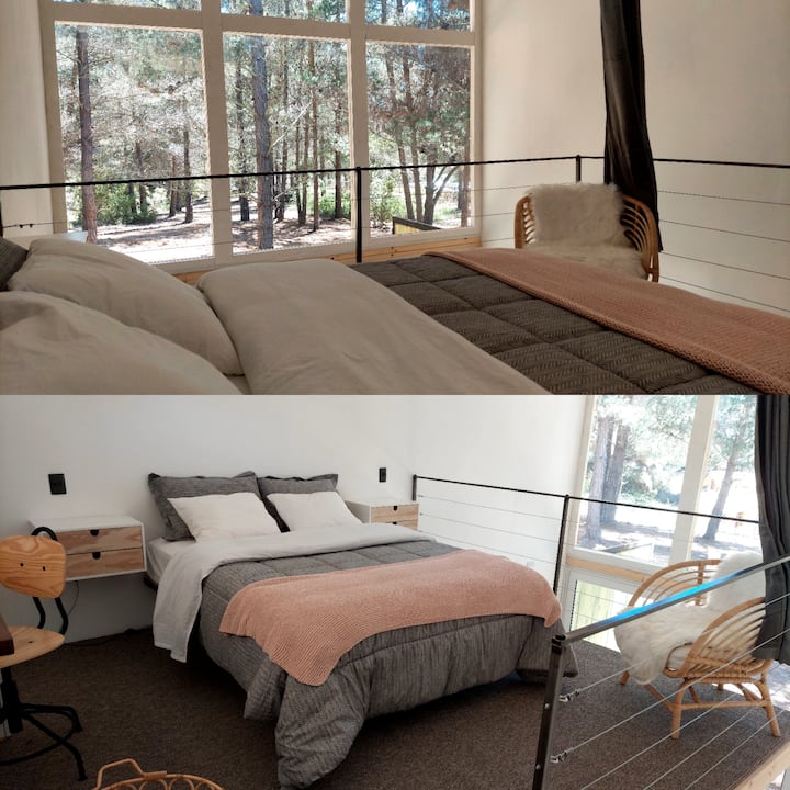 Cabaña En El Bosque; Paz A Minutos Del Mar - Algarrobo