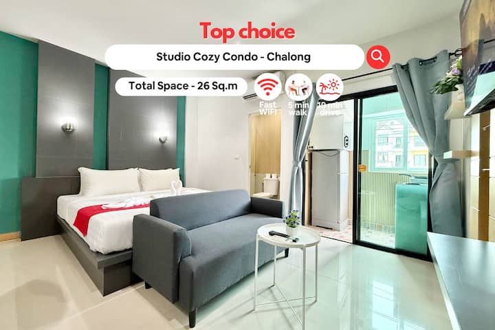 Chalong Studio Retreat | Kitchen | Lounge Area - Phuket