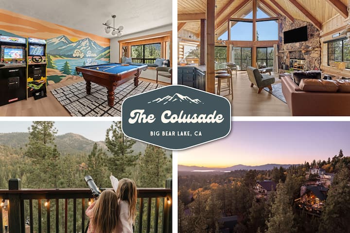 The Colusade A-frame*view*game Room*hottub - Big Bear Lake, CA