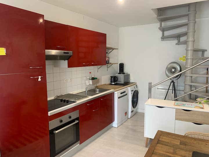 Appartement 3 Couchages Au Centre Du Village. - Urt