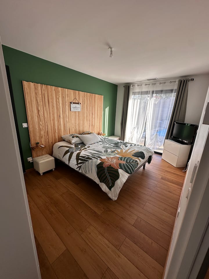 Charmante Chambre Avec Salle De Bain - Mont-de-Marsan