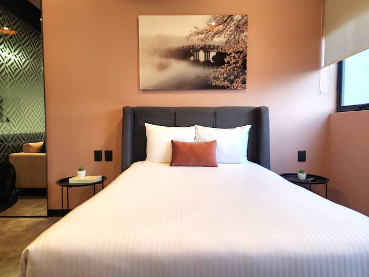 Niu | Spacious Apartment W/ Skyline View Near Wtc - Baja California