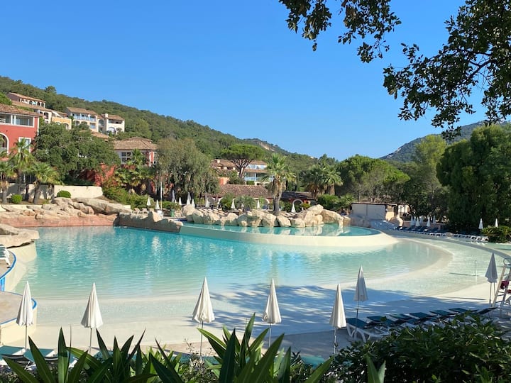 Appart Vue Mer 2 Chambres - Grimaud