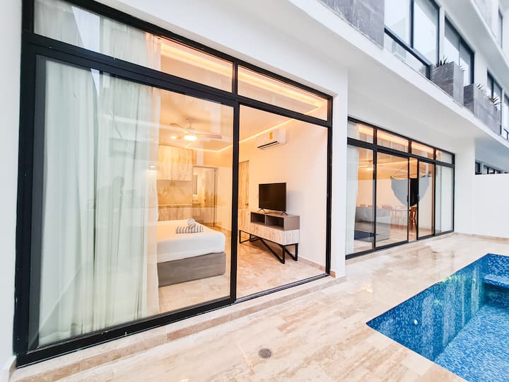 Katia Residence 2br 2bath W. Private Pool - Tulum