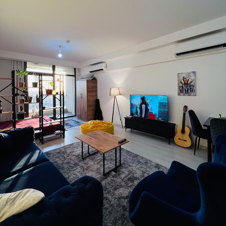 Sunset Studio Apartment In Erbil's Empire World - Irak