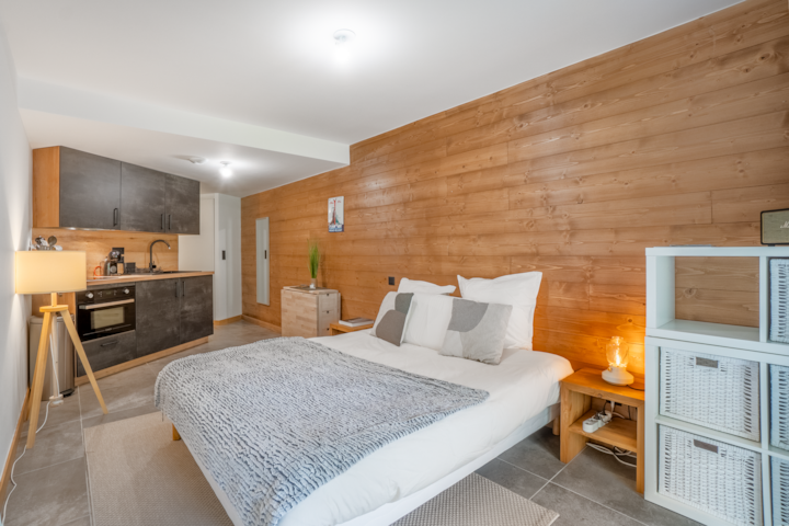 Studio Kayla - Jacuzzi, Sauna, Pool, Wifi - Les Houches