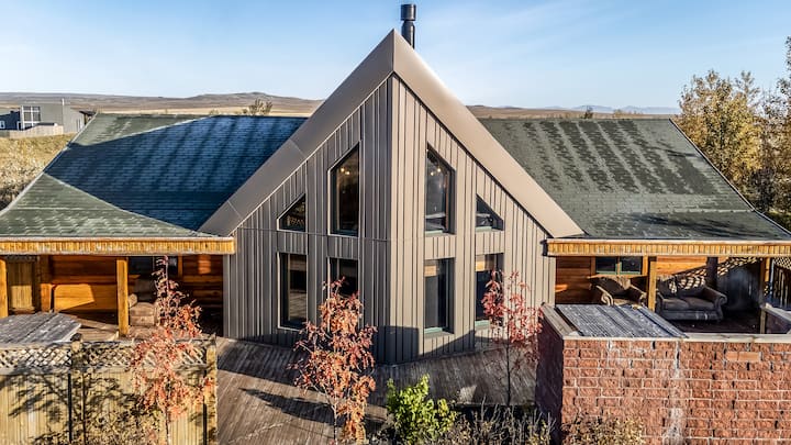 Luxury Nordic Log Cabin Retreat – Grímsnes - Islande