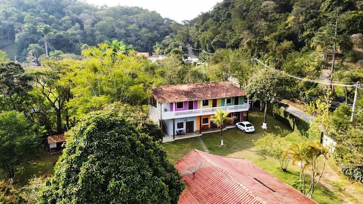 Pousada Maria Laura - Quarto Rosa - Guararema