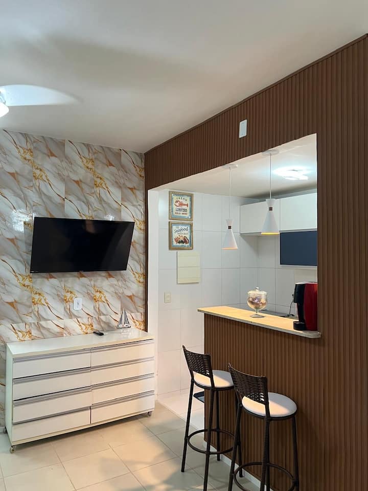 Loft Lindo E Aconchegante Com Praia E Piscina. - Mangaratiba
