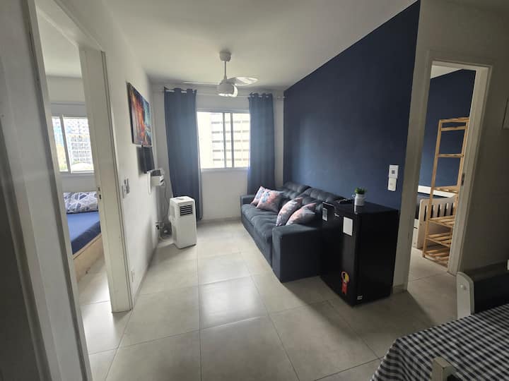 Apartamento Com Ar Condicionado - Bela Vista - Liberdade