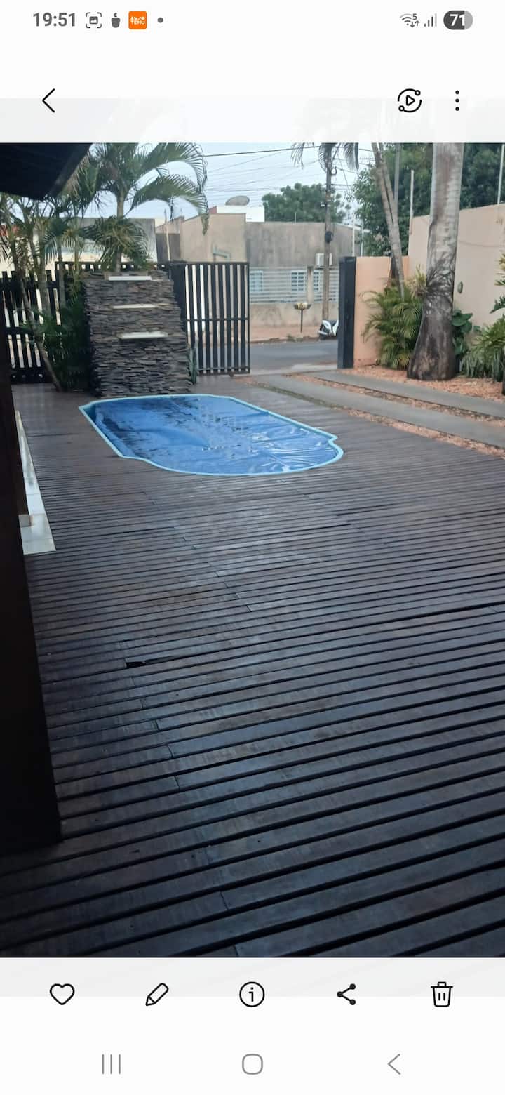 Casa Colonial  Com Piscina Próxima Ao Chopping - Tangará da Serra