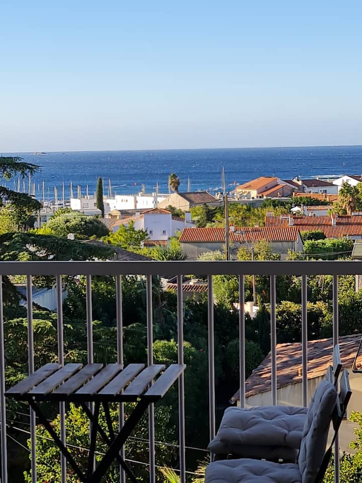 Face à La Grande Bleue - 3 Pièces 65m² Vue Mer - Carqueiranne