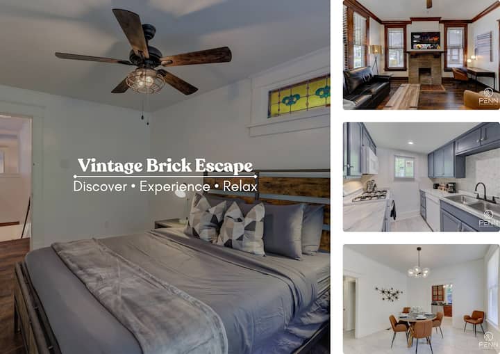 Vintage Brick Escape • Modern Comforts Await - Memphis, TN