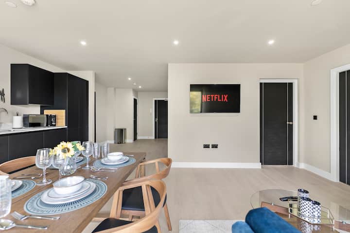 Luxury Birmingham Airport&nbsp;& Nec Apartment - Solihull