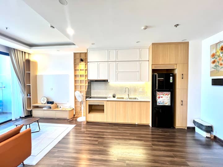 Căn Hộ 1,5 Ngủ, View đẹP,japandi - Full Tiện Nghi - Kiến An