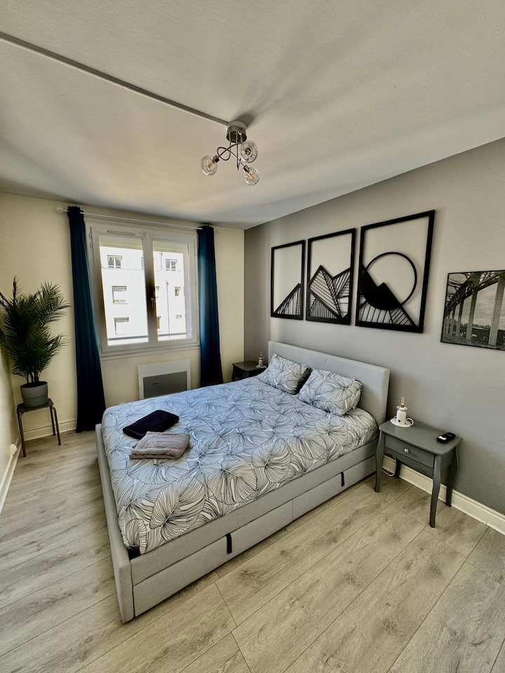Appartement 6 Personnes Proche Centre-ville - Grenoble