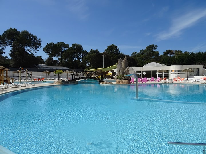 Mobil Home 6pers Tout éQuipé Camping 4 éToiles-42 - Saint-Jean-de-Monts