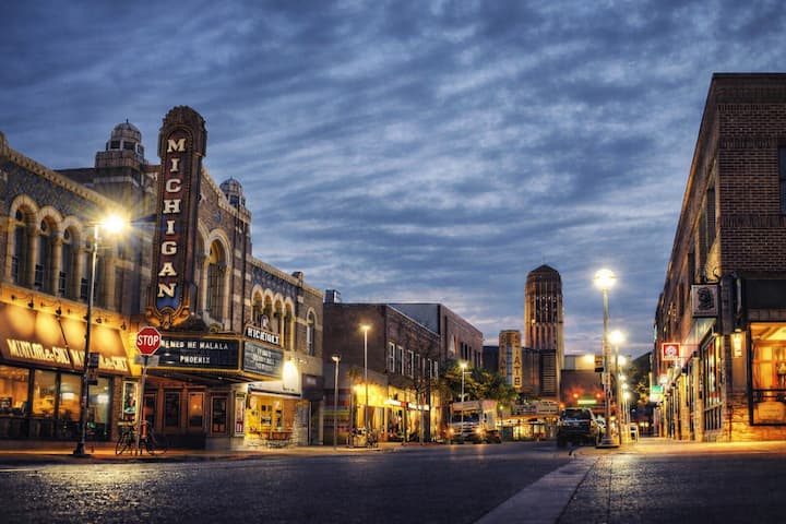 *Lux*mins To* U Of M*down Town*&*free Parking* - 앤아버