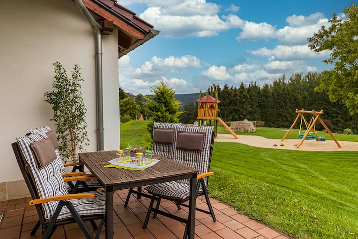 Liebevoll Eingerichteter Bungalow Am Barfusspfad - Struppen