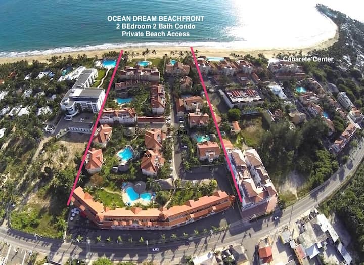 Ocean Dream Beachfront Luxury 2br/2ba + Wi-fi - Cabarete