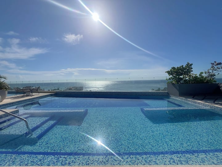 Elegant 2 Br Condo With Sea View - Playa del Carmen
