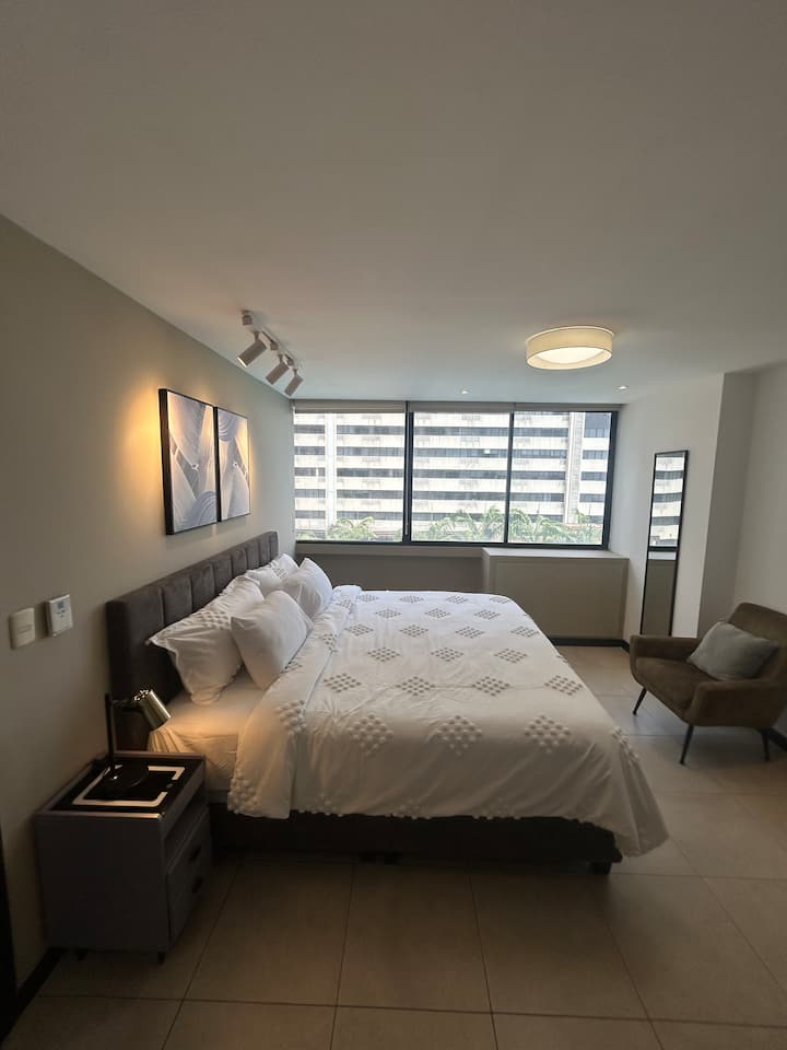 Suite Elegante · Cama King · Parqueo Gratis · Psa - Guayaquil