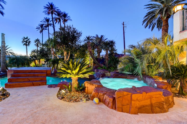 Private Resort-style W/ Pickleball, Pool, & Spa - Lake Las Vegas, NV
