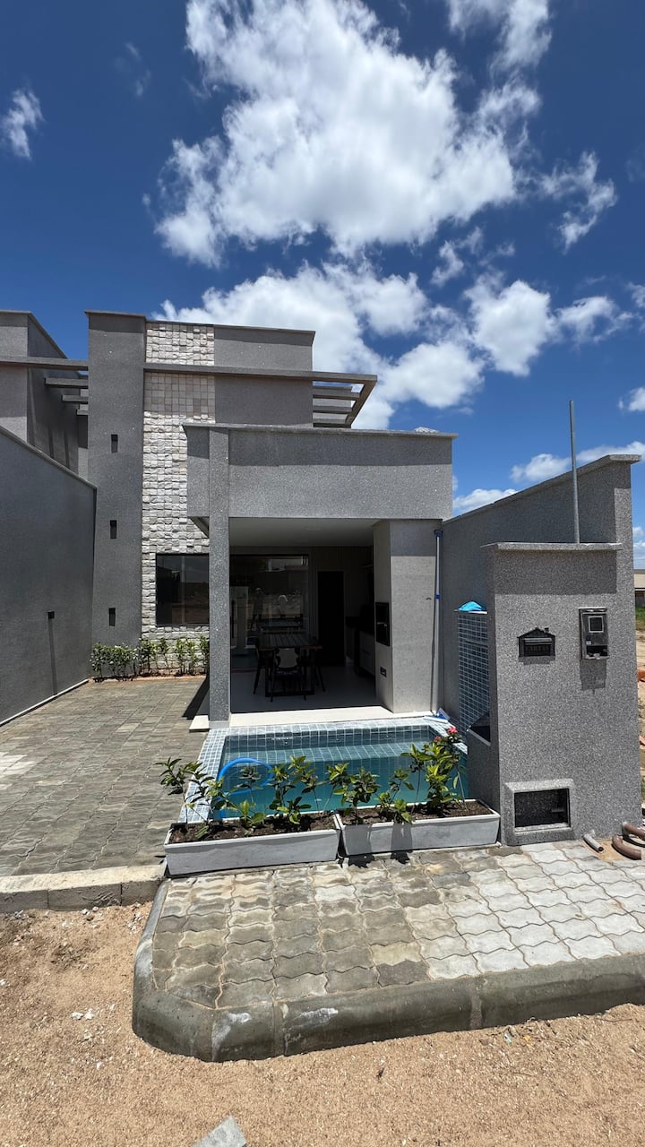Casa Moderna Com Piscina Em Piranhas/al! - Piranhas